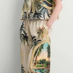 Amiri Paradise Wide Leg Pant