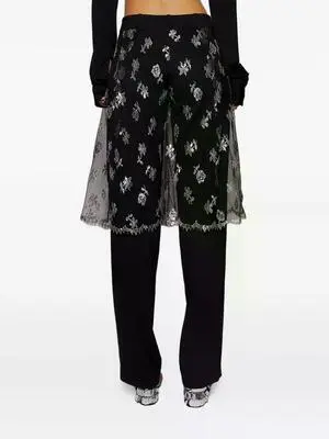 Christopher Esber Floral-lace Trousers