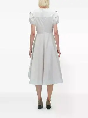 3.1 Phillip Lim Puff-sleeve Asymmetrical Dress - Neutrals
