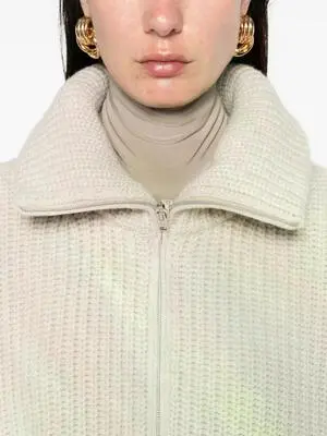 Herno High-neck Zip-up Cardigan