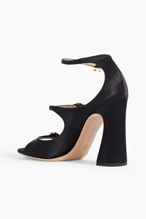 GIANVITO ROSSI Misty Satin Sandals