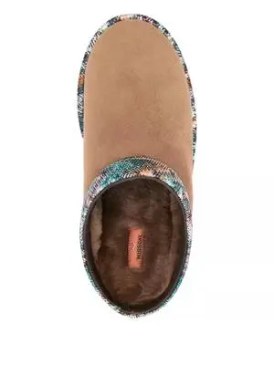 Missoni Patterned-trim Slippers