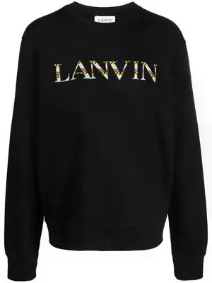 LANVIN Embroidered-logo Sweatshirt