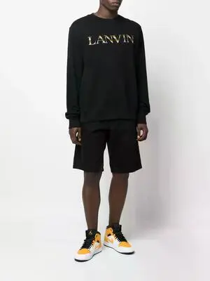 LANVIN Embroidered-logo Sweatshirt