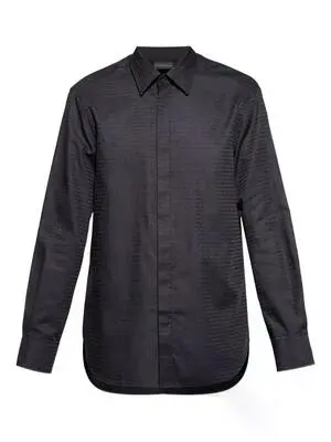 Emporio Armani Cotton Shirt - Blue
