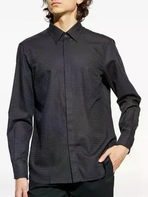 Emporio Armani Cotton Shirt - Blue