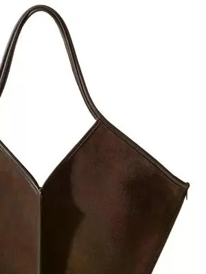 Hereu Calella Suede Tote Bag - Brown