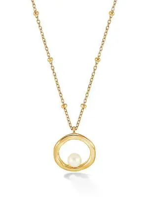 DOWER & HALL Waterfall Pendant Necklace - Gold
