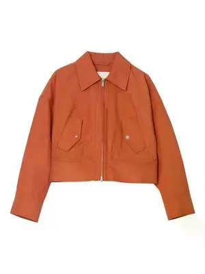 3.1 Phillip Lim Zip-front Pocket Shirt Jacket - Orange