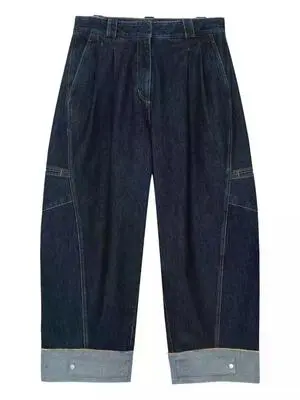 Box Pleat Jeans For Women