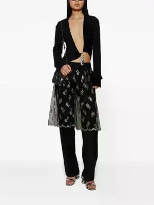 Christopher Esber Floral-lace Trousers