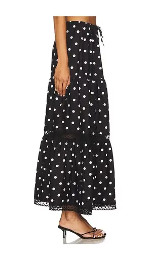 WeWoreWhat Midi Pull On Skirt