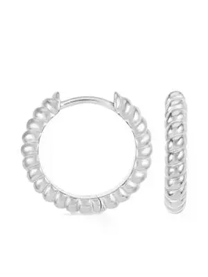 Dower And Hall Small Hoop Earrings