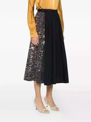FORTE_FORTE Sequin-embellished Midi Skirt