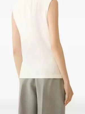 Fabiana Filippi Embellished Sleeveless Top