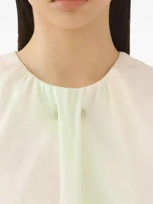 Fabiana Filippi Embellished Sleeveless Top