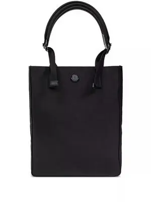 Moncler Pierrick Logo-patch Tote Bag - Black
