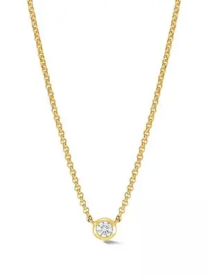 DOWER & HALL Dewdrop Sapphire Necklace - Gold