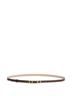 Fabiana Filippi Leather Buckled Belt - Brown