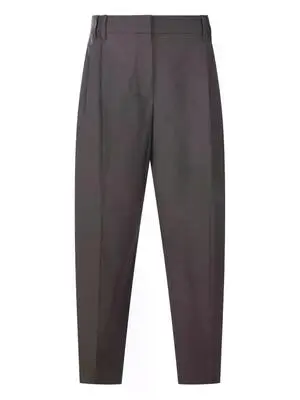 Brunello Cucinelli Pleat-detail Trousers - Caffe