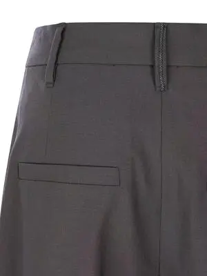 Brunello Cucinelli Pleat-detail Trousers - Caffe
