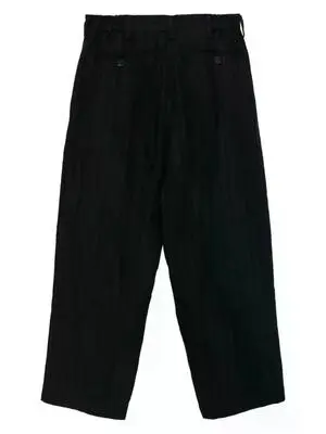 ZIGGY CHEN Striped Trousers