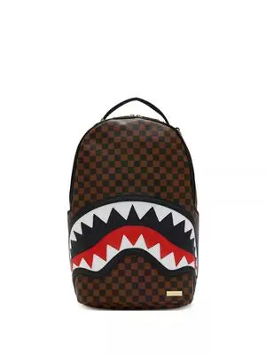 SPRAYGROUND Check-pattern Backpack - Brown