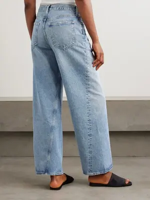 AGOLDE Twist Low Slung Baggy Jeans - Blue