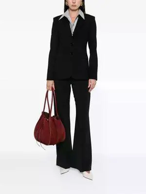 Patrizia Pepe Logo-plaque Trousers