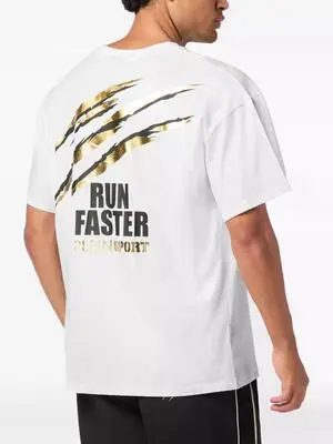 PLEIN SPORT Graphic-print T-shirt - White