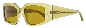 FERRAGAMO 1101 Rectangle-frame Sunglasses