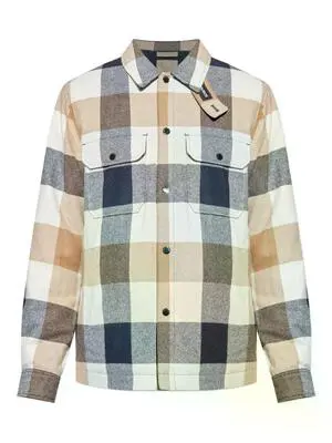 Woolrich Checked Shirt Jacket - Neutrals