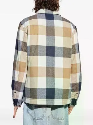 Woolrich Checked Shirt Jacket - Neutrals
