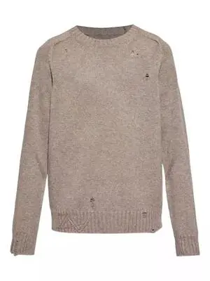 Zadig&Voltaire Distressed-finish Sweater - Neutrals