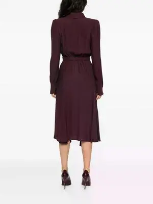 Elisabetta Franchi Wrap-design Flared Dress