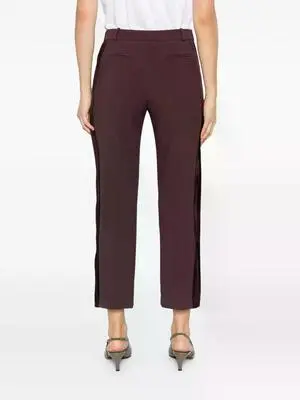 Elisabetta Franchi Side-stripe Split-hem Trousers