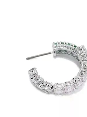 SWAROVSKI Matrix Hoop Earrings