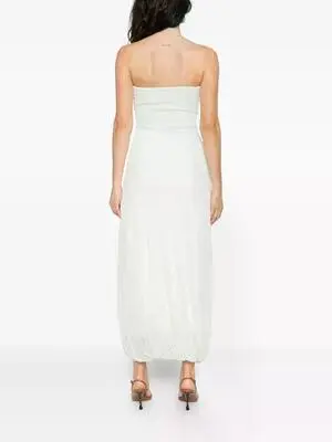 Christopher Esber Strapless Maxi Dress With Cutouts
