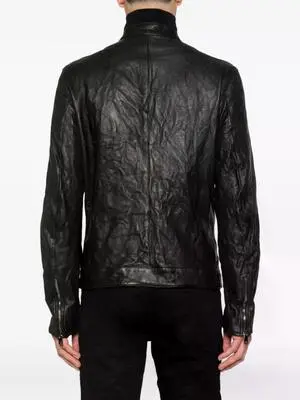 Dolce & Gabbana Zip-fastening Lambskin Leather Jacket