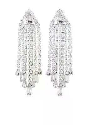 Magda Butrym Crystal-embellished Earrings - Silver