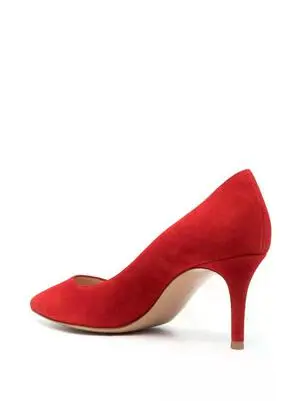 GIANVITO ROSSI 70mm Pointed-toe Pumps - Red