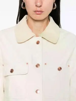 Isabel Marant Étoile Ninon Cotton Jacket - Neutrals