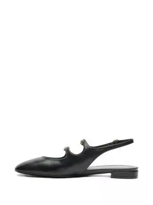 STUART WEITZMAN Slingback Buckle Flats