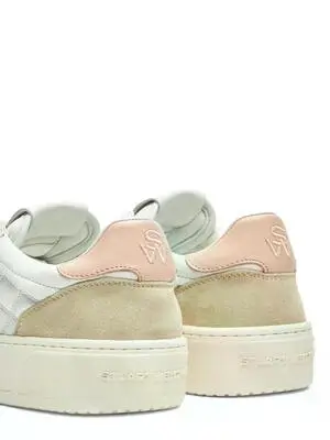 STUART WEITZMAN Quilted Platform Trainers