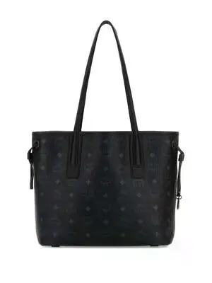 Mcm Small Liz Tote Bag - Black