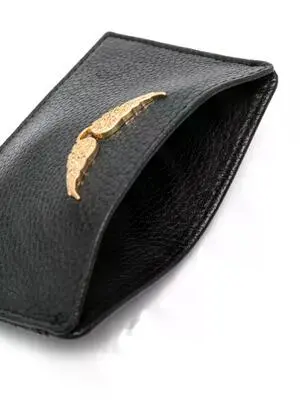 Zadig&Voltaire Zv Pass Leather Card Holder - Black