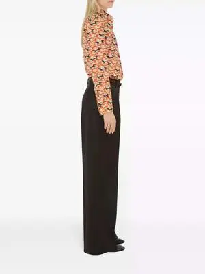 Burberry Fox-print Wool Shirt