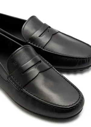 TOD'S City Gommino Leather Loafers