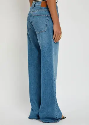ANINE BING Hugh Wide-leg Jeans