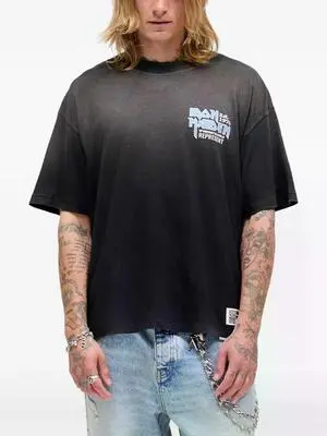 REPRESENT Iron Maiden Logo-print T-shirt